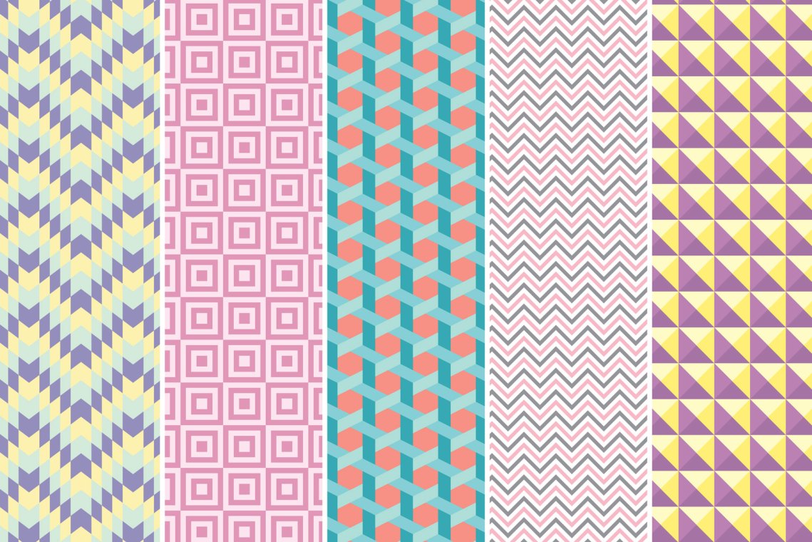 FREE Vector Geometry Patterns for
