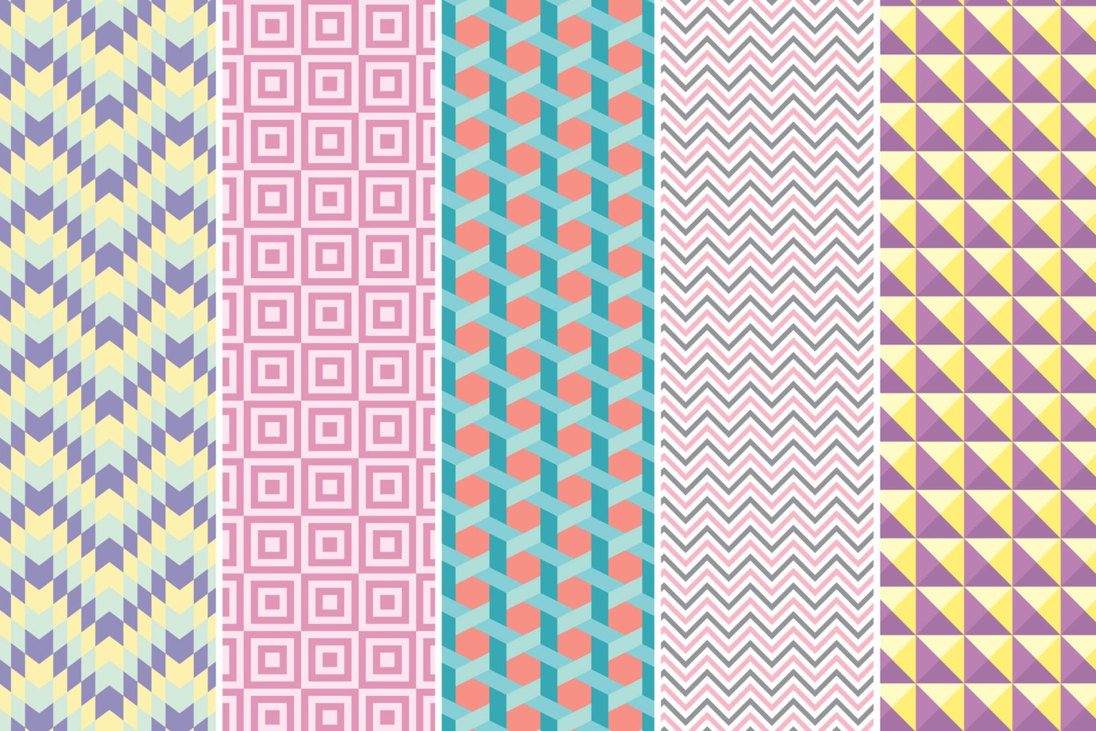 FREE Vector Geometry Patterns for