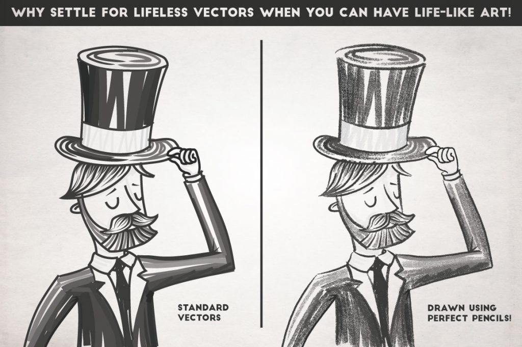 Pencil Brushes Affinity | Buy Affinity Designer Drawing Pencil Brushes ...