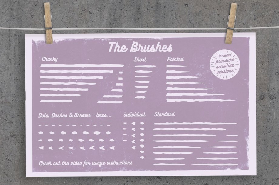 Photoshop Linocut Kit | Buy Linocut Patterns, Brushes, Styles, & Tools ...