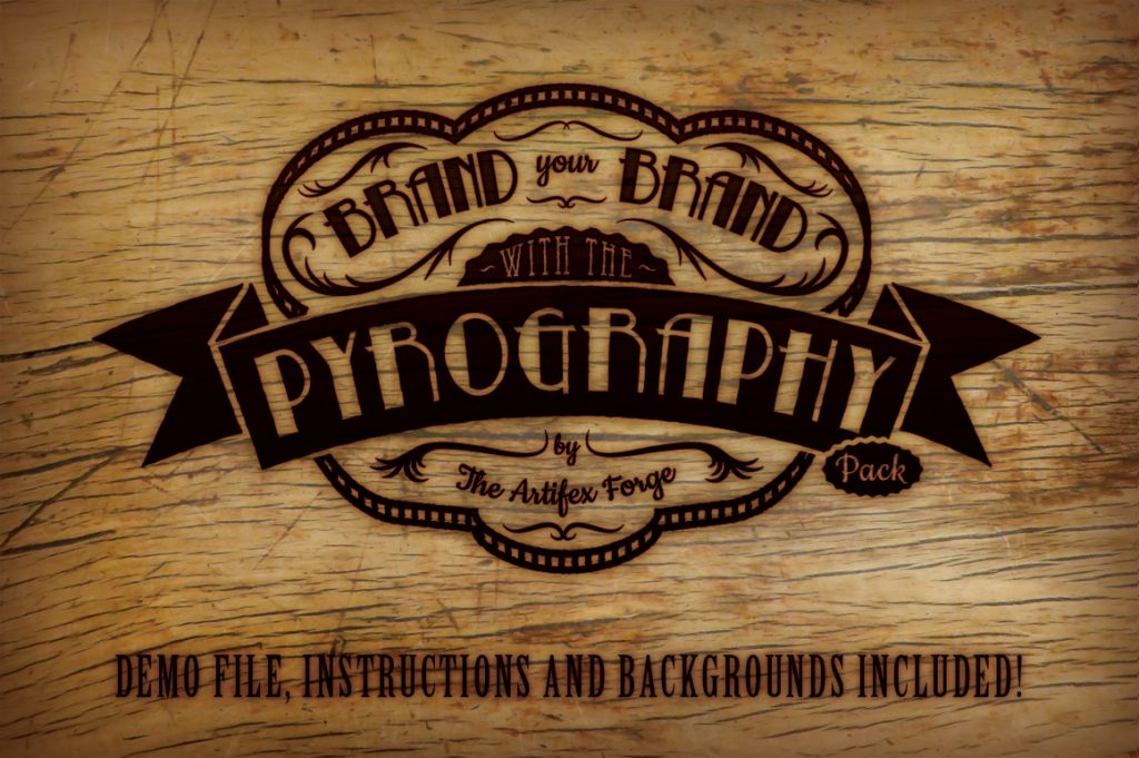 Photoshop Wood Burn Font | Buy Pyrography Wood Burn Effect Styles for ...
