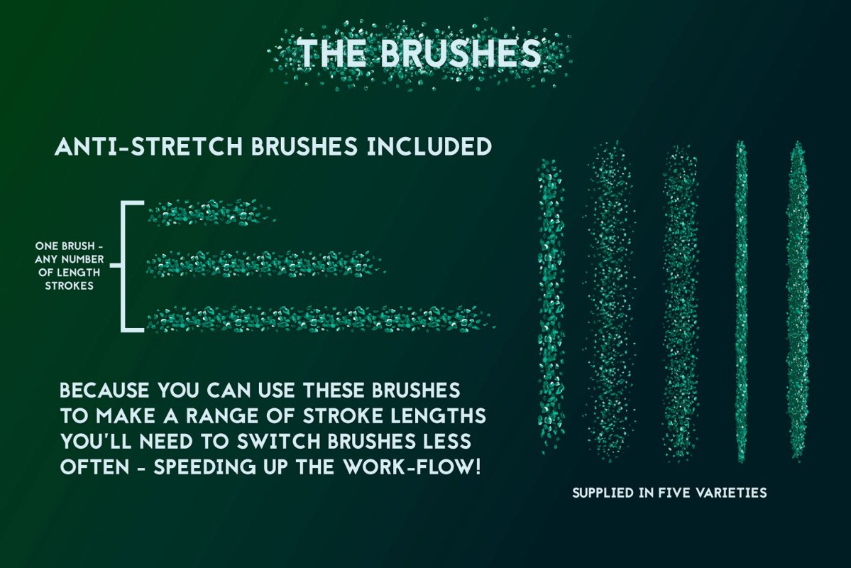 Affinity Glitter Brush | Buy Affinity Designer Glitter Brushes Pack - Artifex Forge