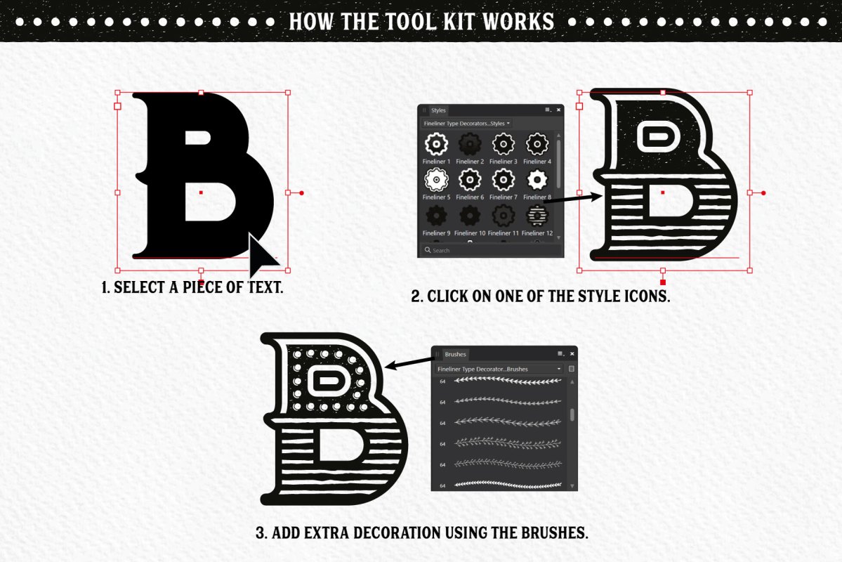 Affinity Designer Fine liner Hand Lettering Kit