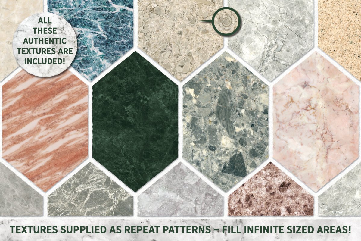 Photoshop Marble & Stone Textures