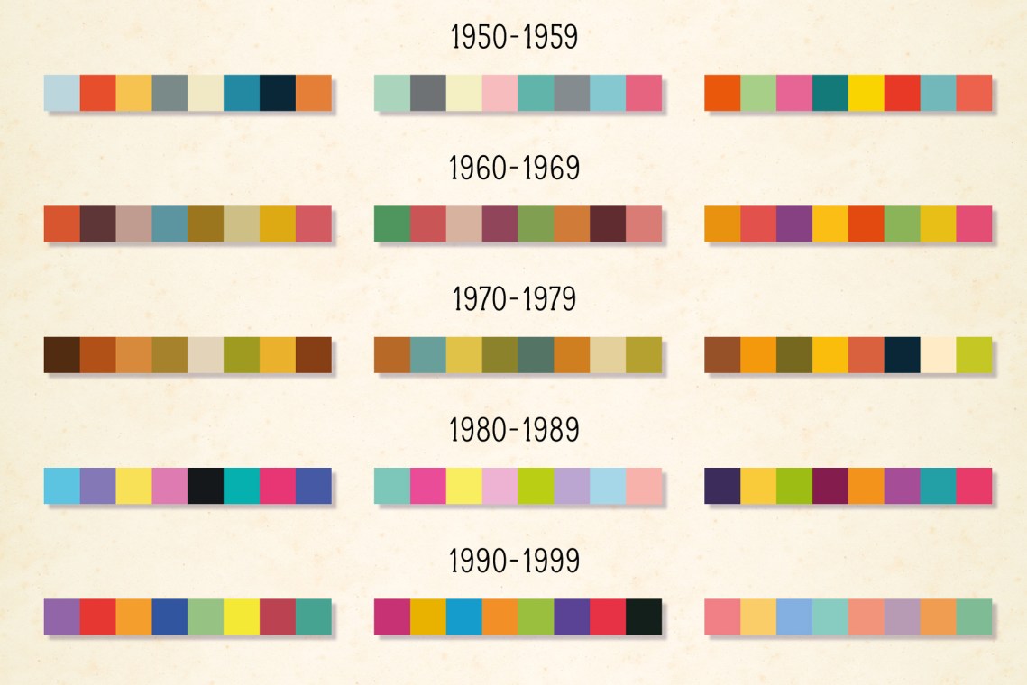 vintage color swatches Affinity